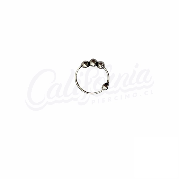 Argolla piercing Bali 8mm - California Piercing