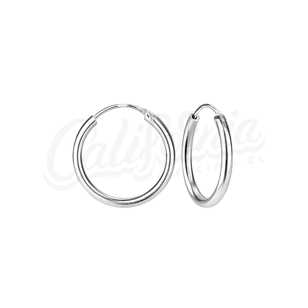 Argolla gruesa plata 20mm - California Piercing