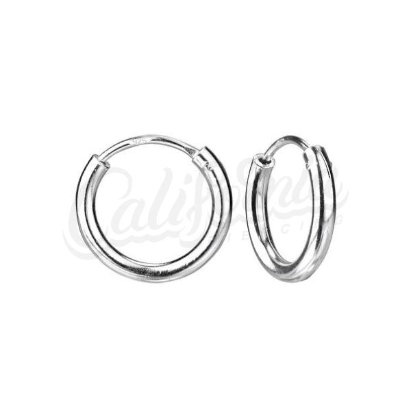 Argolla gruesa plata 20mm - California Piercing